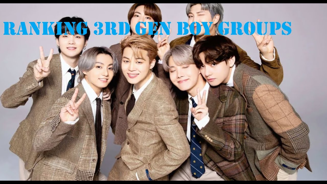 Ranking 3rd Gen Kpop boy Groups (My Opinion!!!) - YouTube