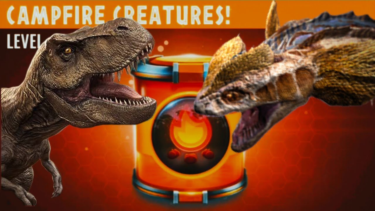 Campfire Creatures | Jurassic world alive | - YouTube