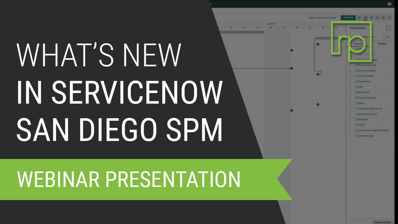 What’s New in ServiceNow San Diego - SPM (Strategic Portfolio ...