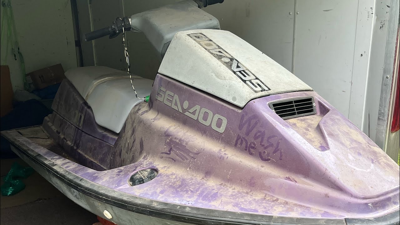 1988 Sea-Doo SP 580 jetSki revival (part 1) - YouTube