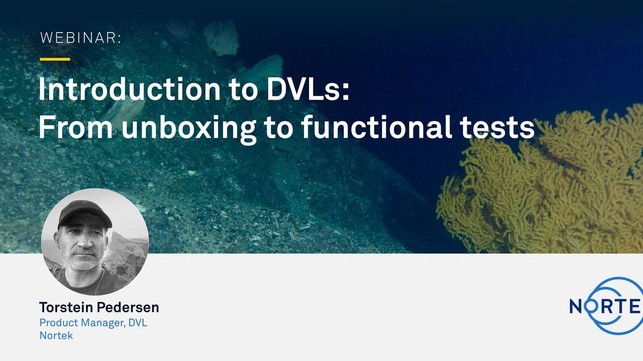 Introduction to DVLs for ROV and AUV subsea navigation - YouTube
