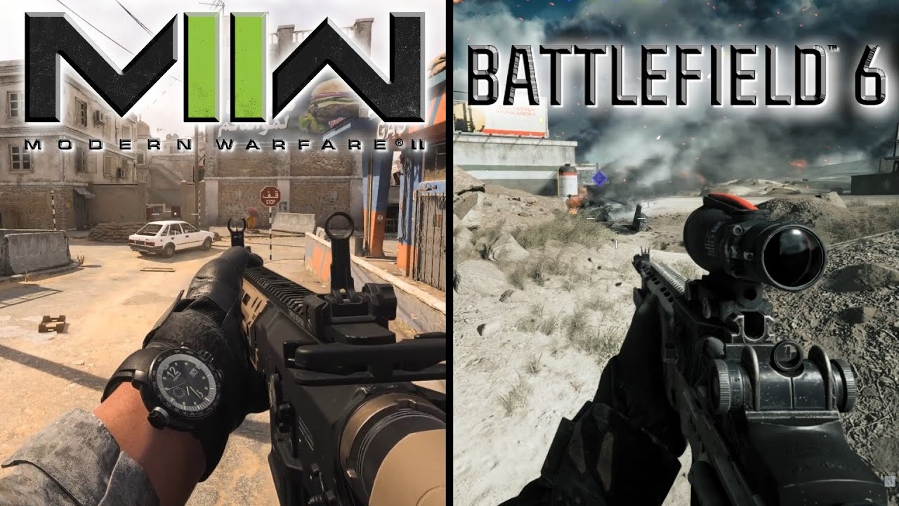 Battlefield 6 vs Modern Warfare 2 | Campaign and Multiplayer - YouTube