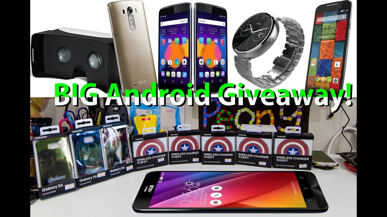 The Big Android Giveaway! [INTERNATIONAL] - YouTube