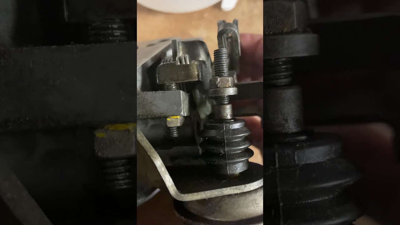 FJ62 Dash Pot Screw Adjustment - YouTube