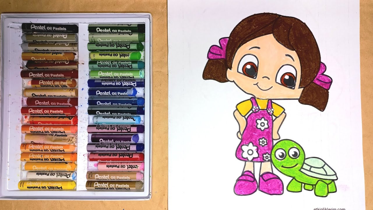 Niloya Boyama/Niloya coloring#coloringpages #boyama #çocukvideoları # ...