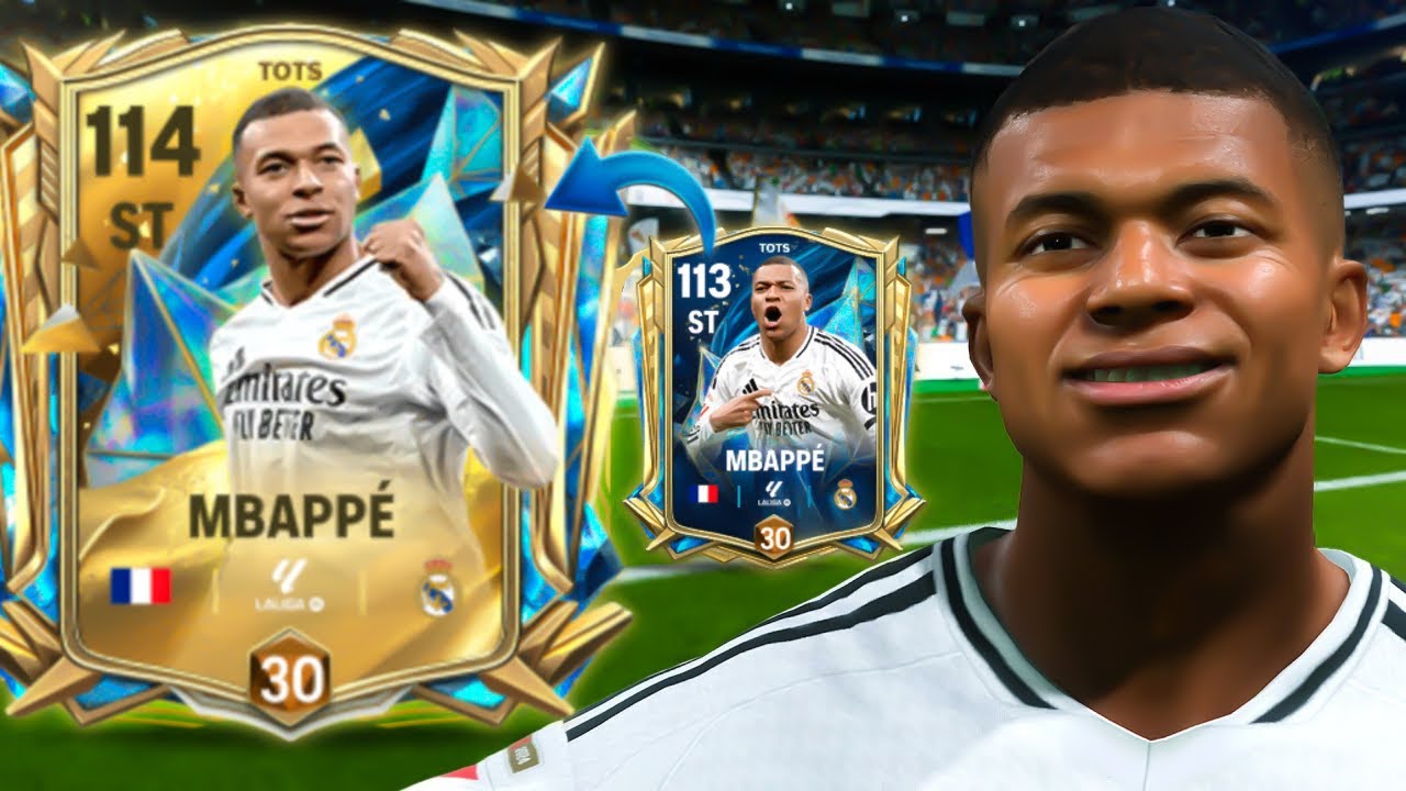 Review KYLIAN MBAPPÉ UTOTS FC MOBILE ¡El DELANTERO más RÁPIDO de todo ...