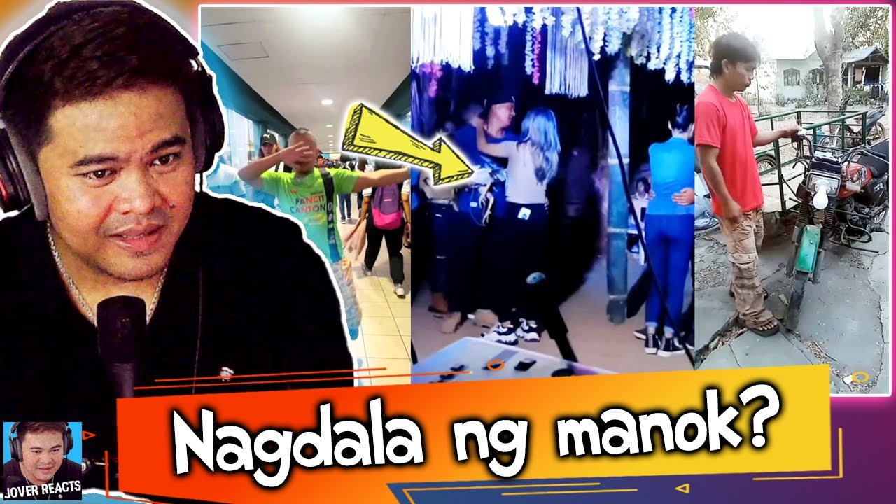 Nagdala ng manok? - FUNNY VIDEOS, PINOY MEMES | Jover Reacts - YouTube