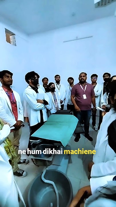 to Aaj Hamare college wale Hamen kahan le ja rahe hain #college #visit #hospital - YouTube