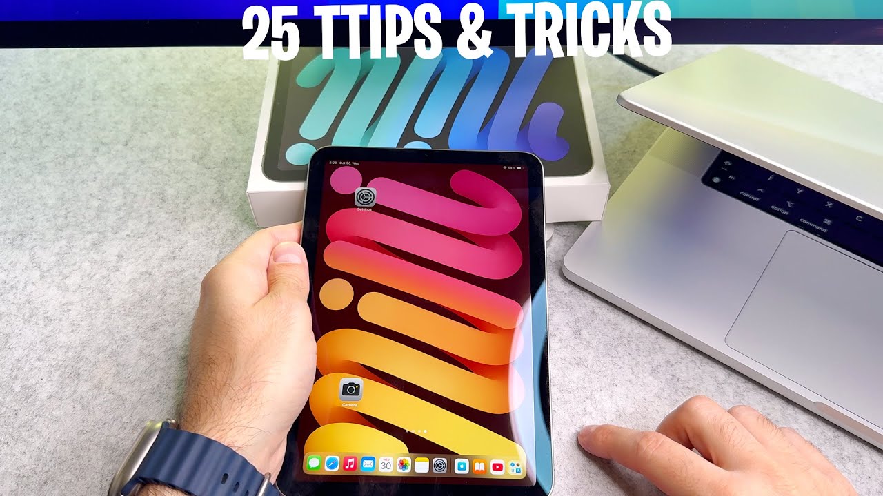 How To Use iPad Mini 7 - iPad Mini A17 Pro Tips And Tricks - YouTube