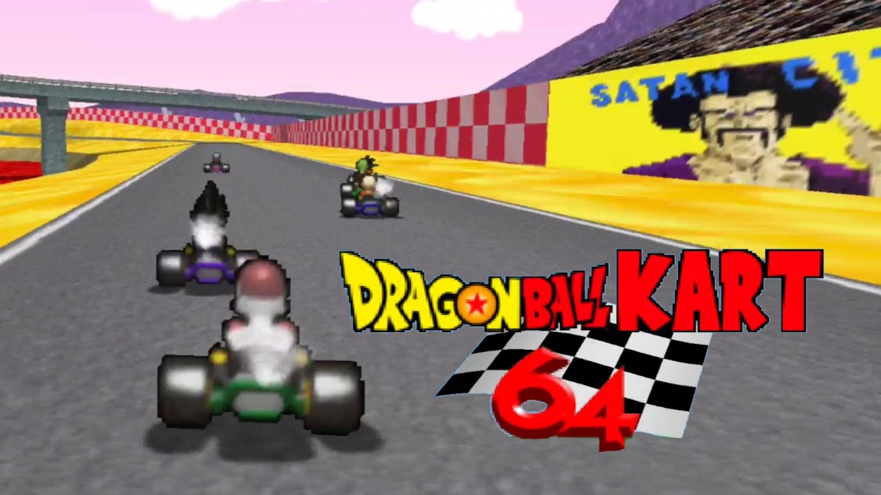 Dragon Ball Kart 64 HD Textures 100cc Vegeta (Gameplay Android) - YouTube