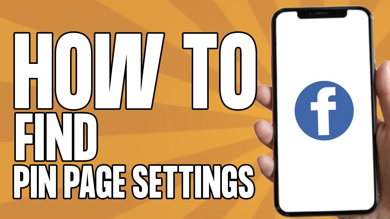 How To Find Pin Page Settings On Facebook Simple YouTube how-to-find-pin-page-settings-on-facebook-simple-youtube