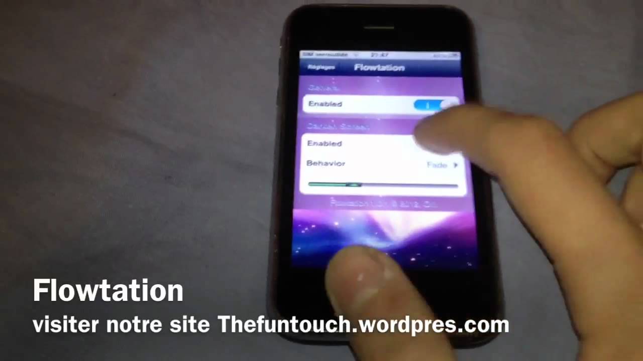 Flowtation : changer l'affichage de votre centre de notific - YouTube