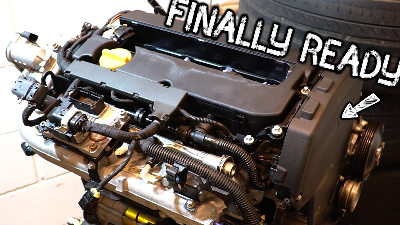 Finally The Engine Is Ready To Be Installed - Opel Corsa OPC - YouTube