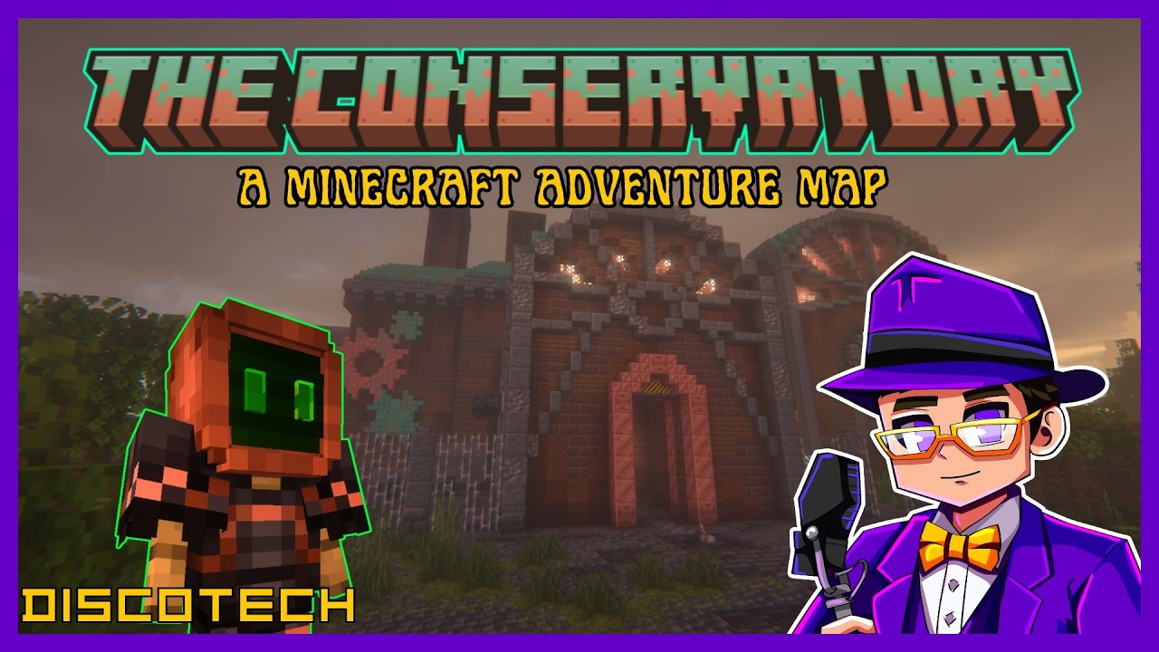 The Conservatory: A Minecraft Adventure Map - YouTube