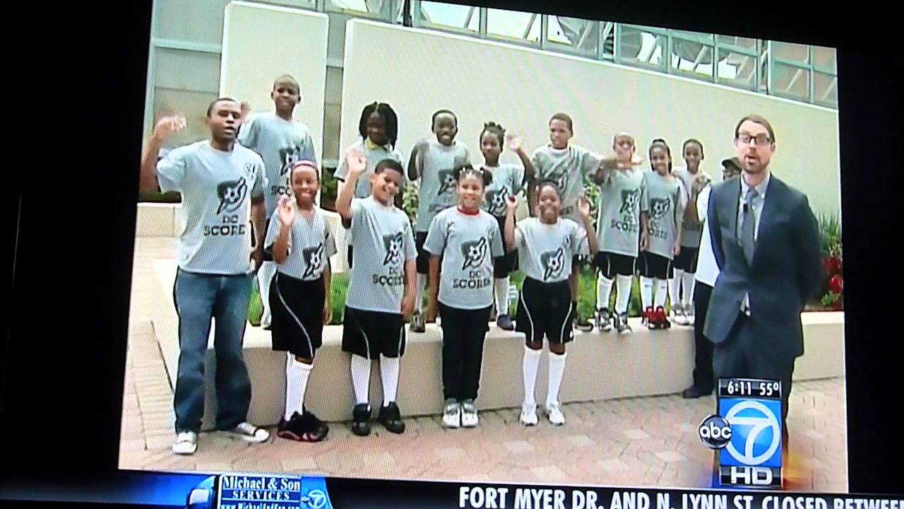 DC SCORES says "Good morning Washington!" on WJLA-7 - YouTube