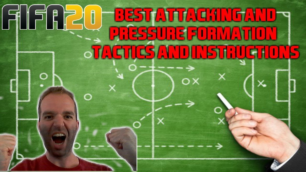 BEST ATTACKING AND PRESSURE TACTICS, FORMATION AND INSTRUCTIONS! - YouTube