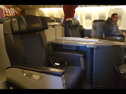 American Airlines B777-200 Domestic First Class : Dallas to Chicago ...