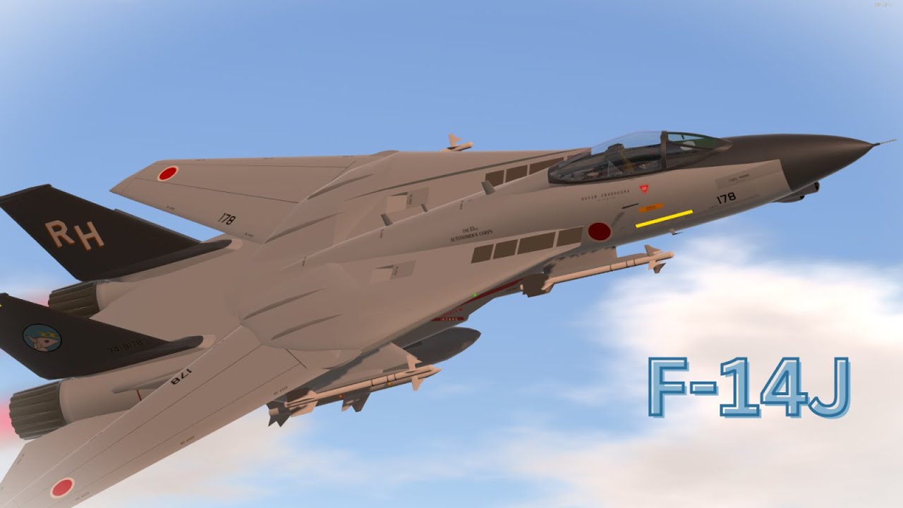 【Simple Planes】 F-14J "Samurai Cat" - YouTube