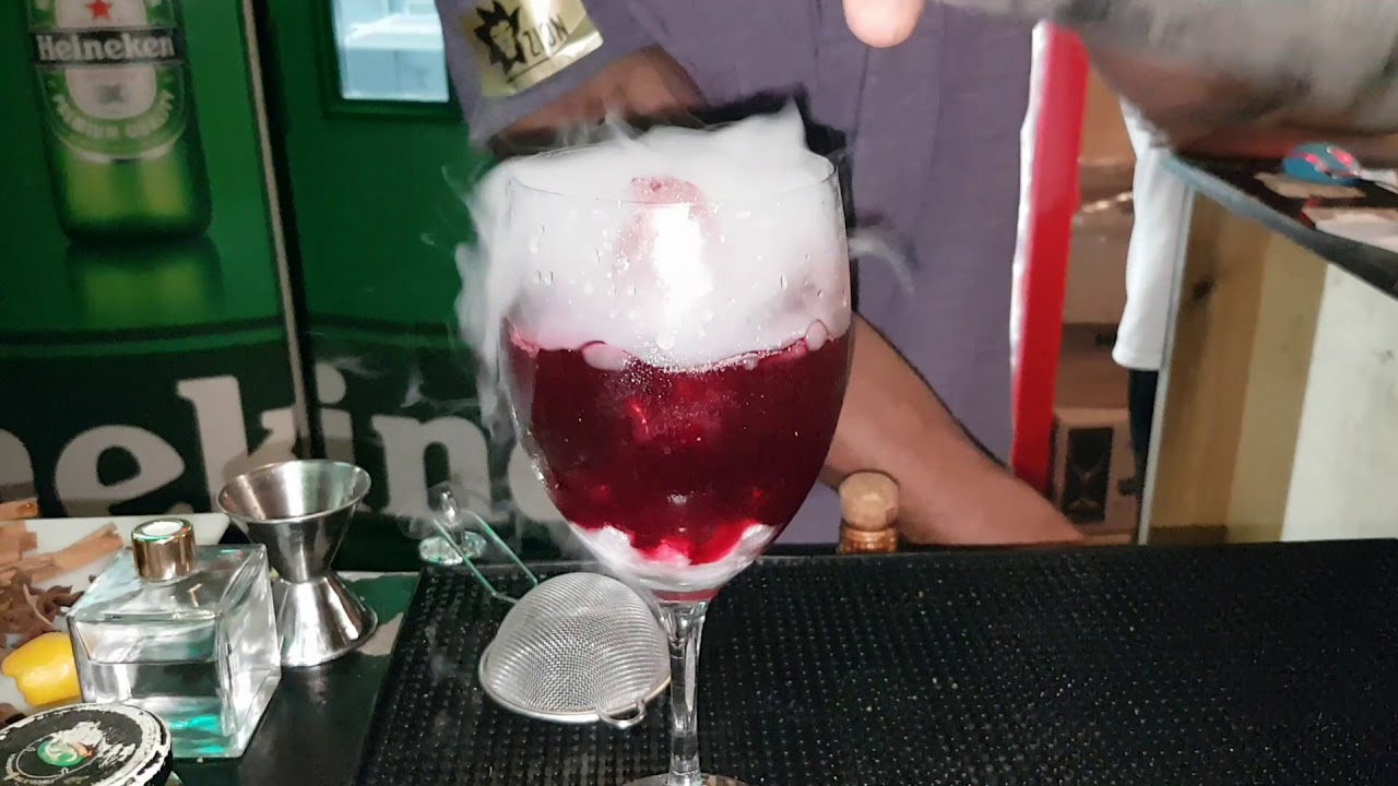 THE MAGIC DRINK - ZION LOUNGE & SMOKING BAR - YouTube
