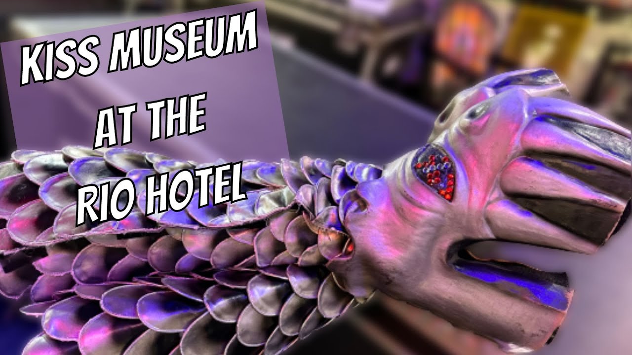 Exploring the Kiss Museum at the Rio Hotel in Las Vegas - YouTube