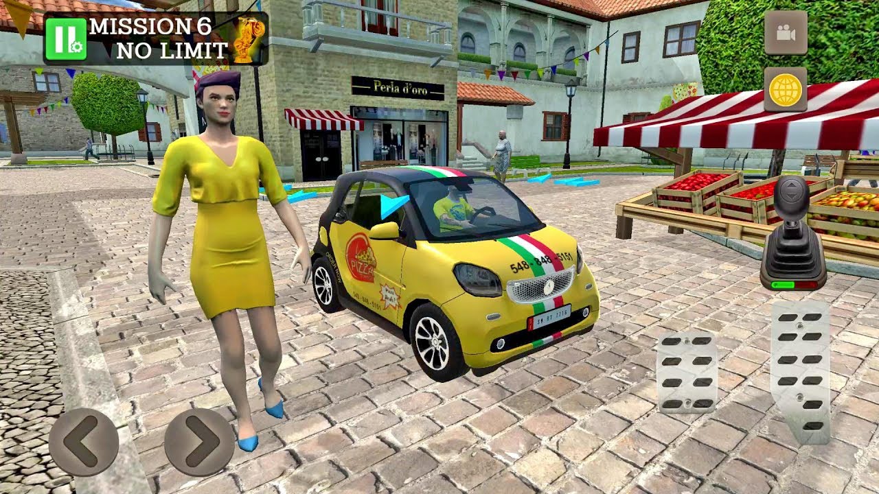 Pizza Delivery Driving Simulator #2 - Bike and Car Games Android ...