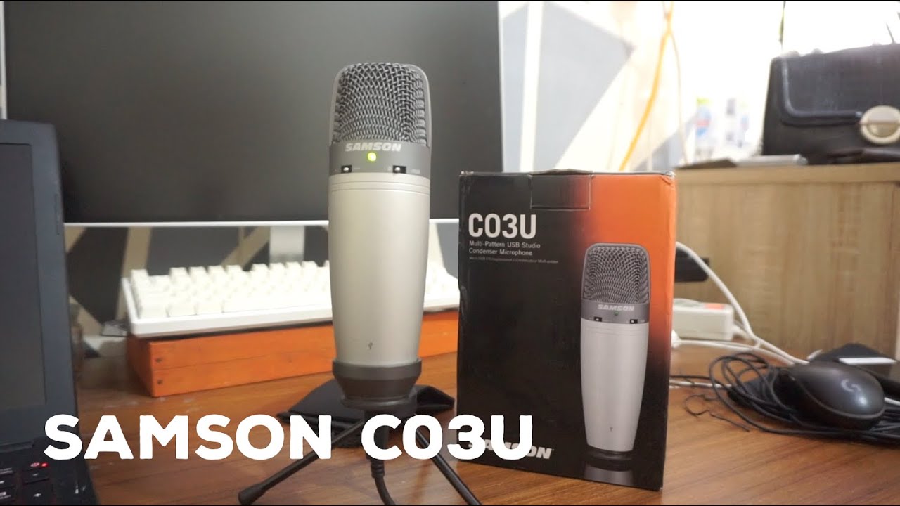 Unboxing Samson C03U Mic untuk Video Conference - YouTube