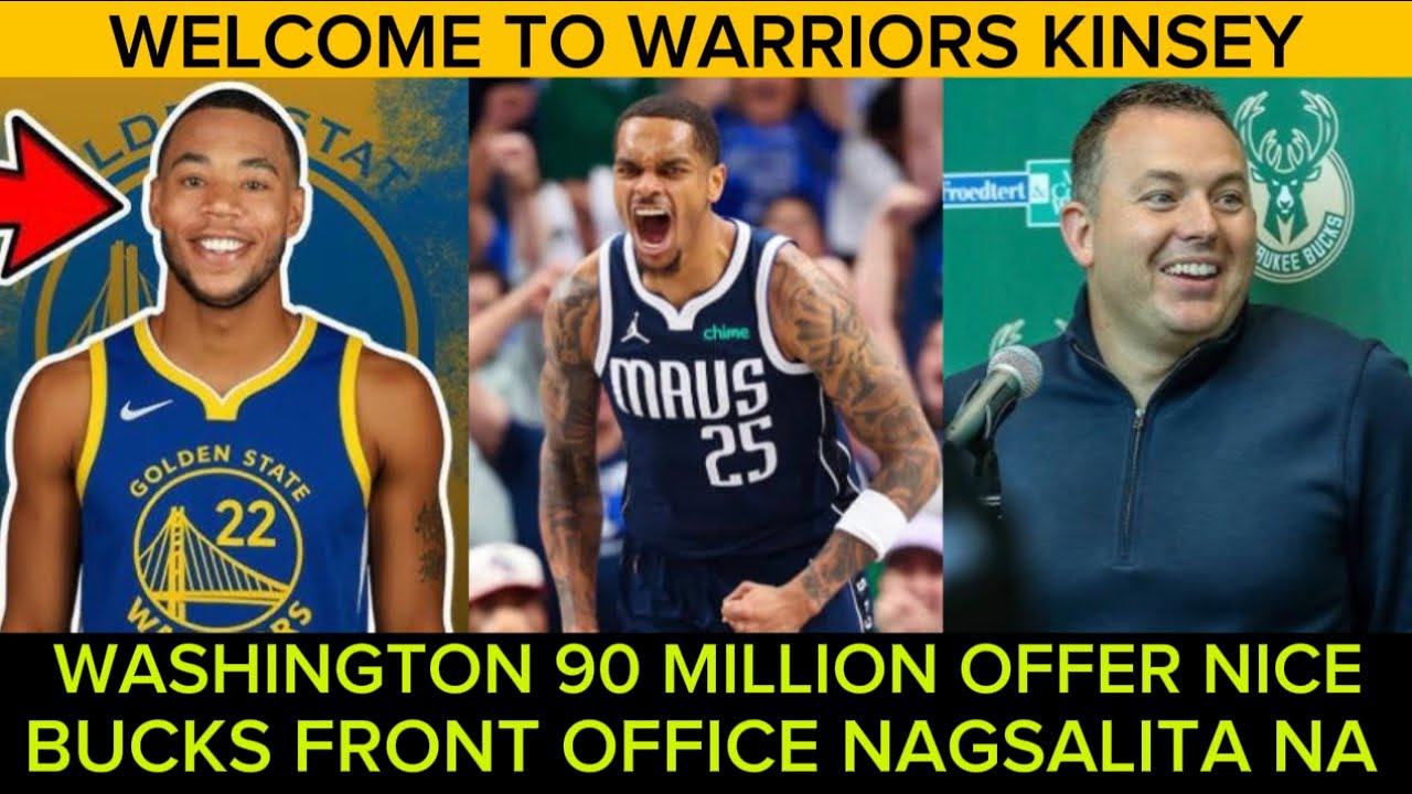 Welcome to Warriors Taevion Kinsey. May twist ang 90 Million ni ...