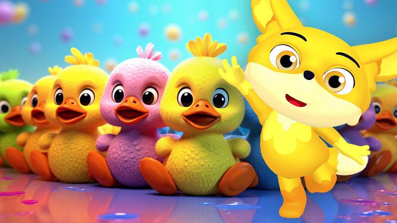 Five Little Ducks - Nursery Rhymes Instrumental | Cocomelon - YouTube