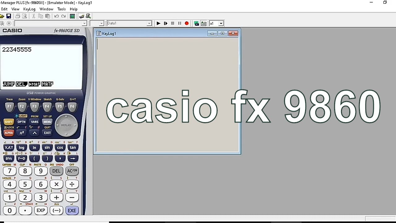 🔴 instalar Casio Fx-9860 Gll SD a la PC💻 - YouTube