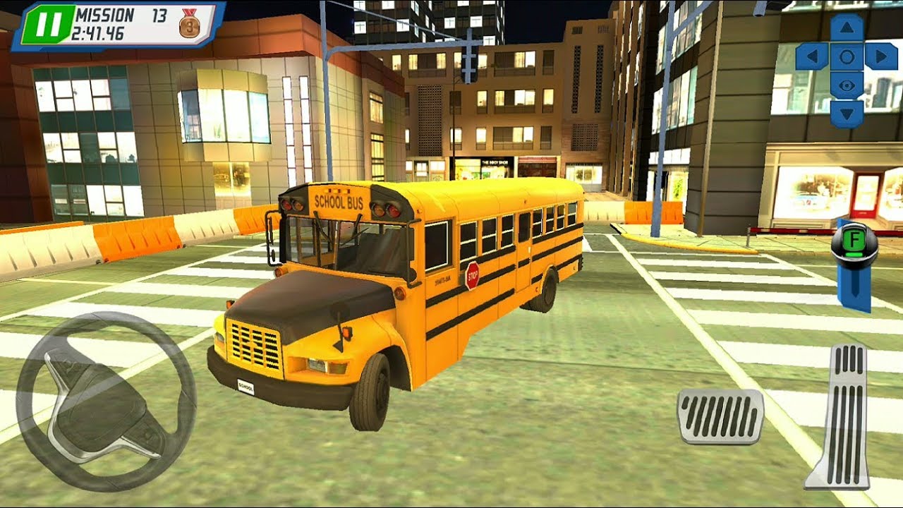 Cars of New York: Simulator - #3 New School Bus Unlocked | New Bus ...