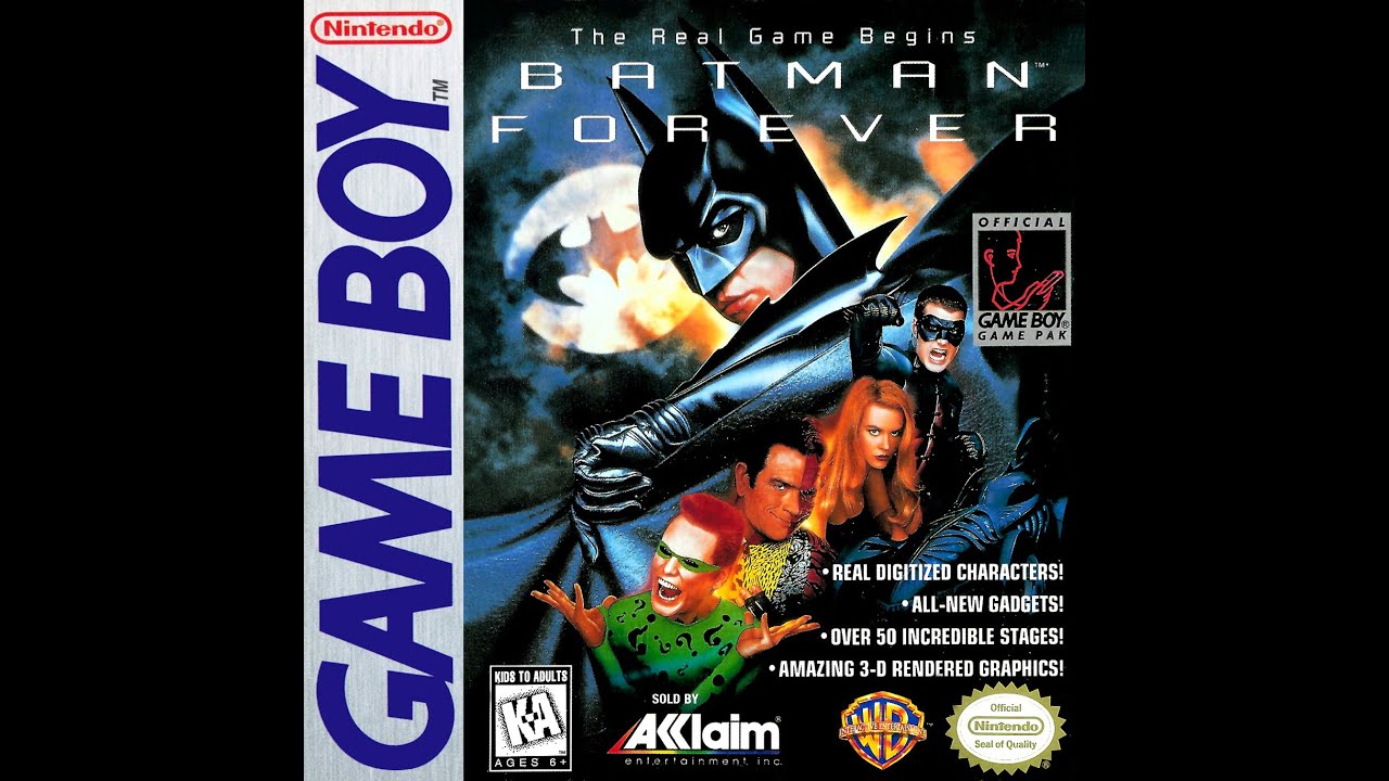 Batman Forever Gameboy Full Playthrough - YouTube