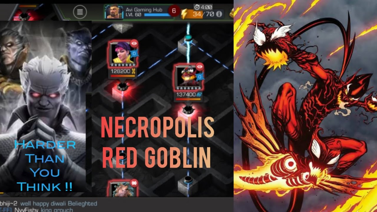 BEST MVP's FOR THIS GUY | RED GOBLIN NECROPOLIS | MCOC | - YouTube