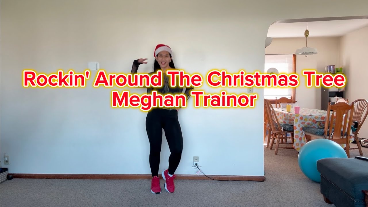 Rocking around the Christmas tree Easy dance and zumba - YouTube