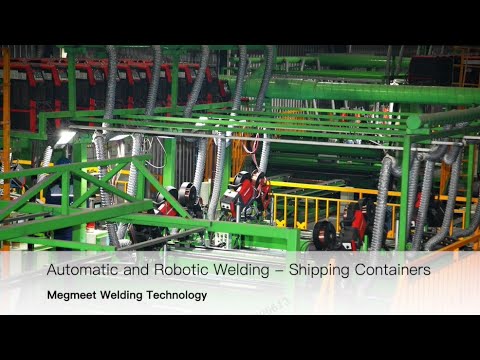How to make shipping container welding more efficient and beautiful ...
