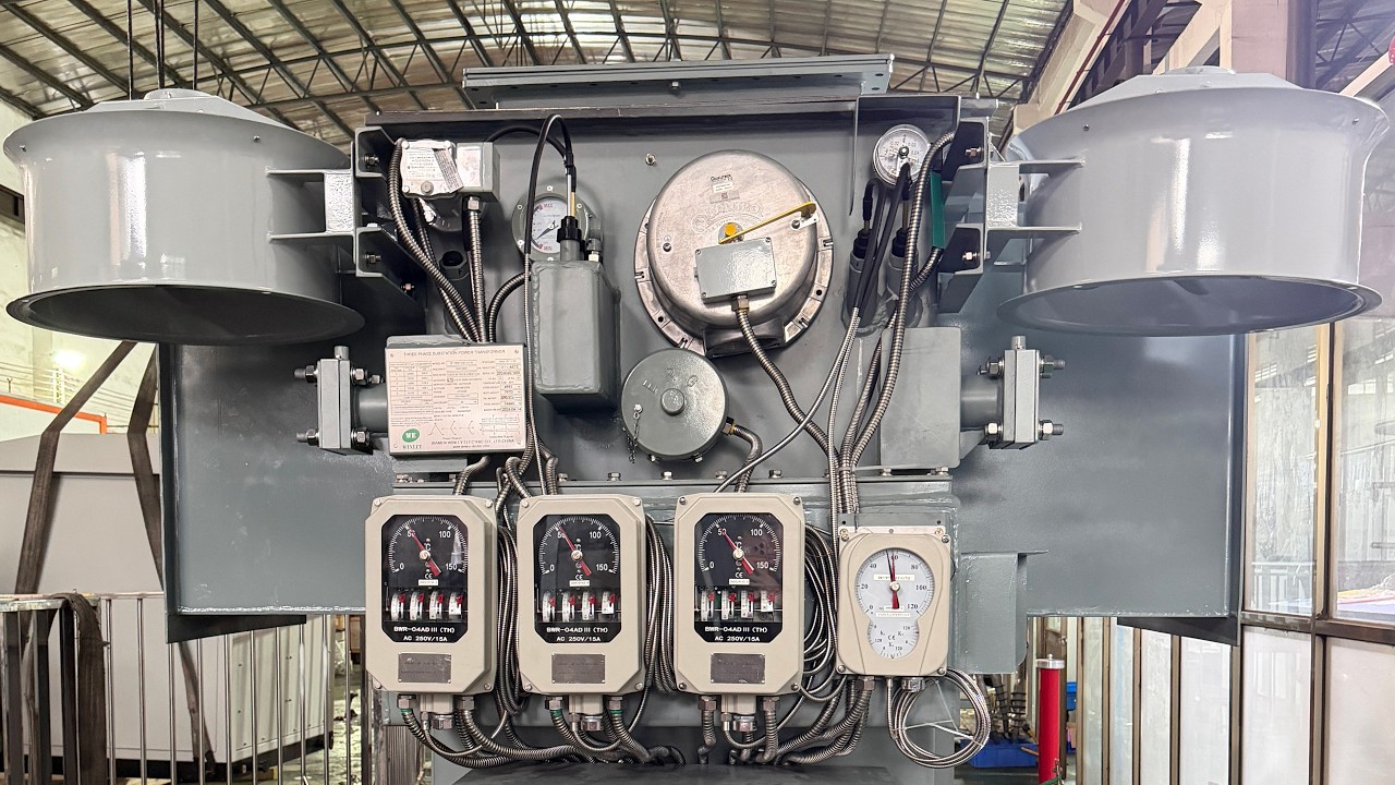 7500/10000kVA Oil Immersed substation power Transformer | Dual Split ...