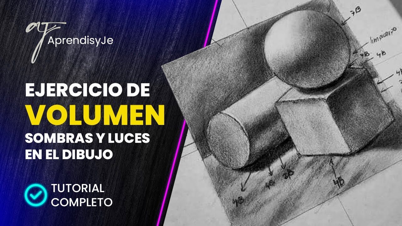 ️ Como Hacer Sombras Y Luces En Dibujo Ejercicio Practico Completo 2506