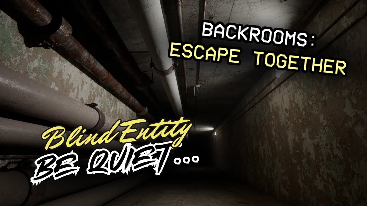 Backrooms - #4 The Blind Entity..🤫 - YouTube