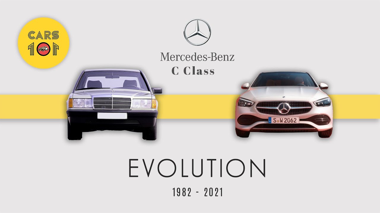 Mercedes Benz C Class Evolution | Every C Class Ever Made | 1982 - 2021 ...