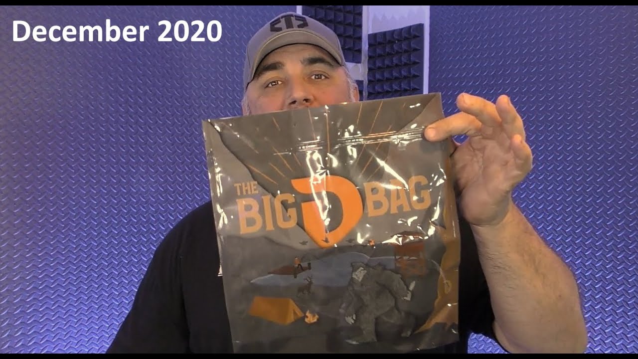 The Big D Bag Subscription "Box/Bag" - December 2020 - YouTube