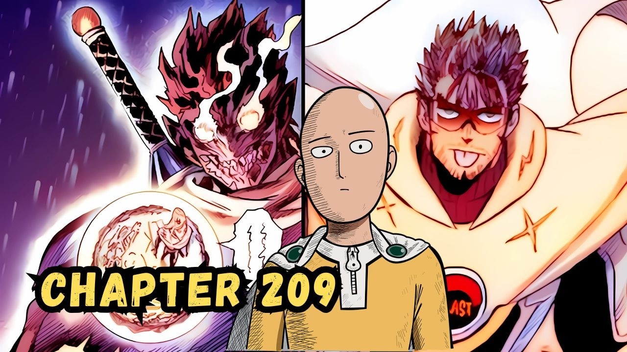 Chapter 209 Munculnya Si Botak Anomali #saitama #anime #onepunchman # ...