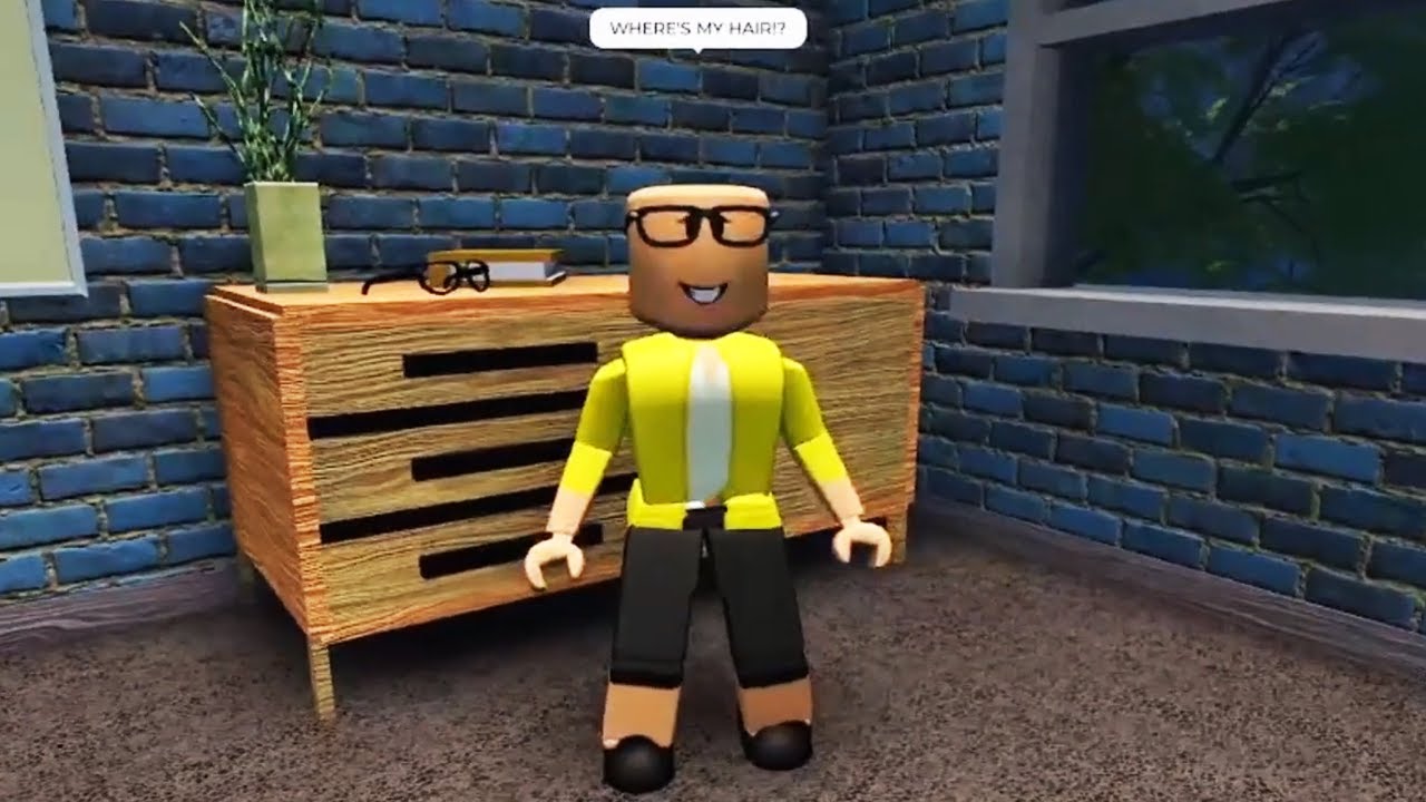 Bald Teacher The Presentation Experience - Roblox (Begone hair!) - YouTube