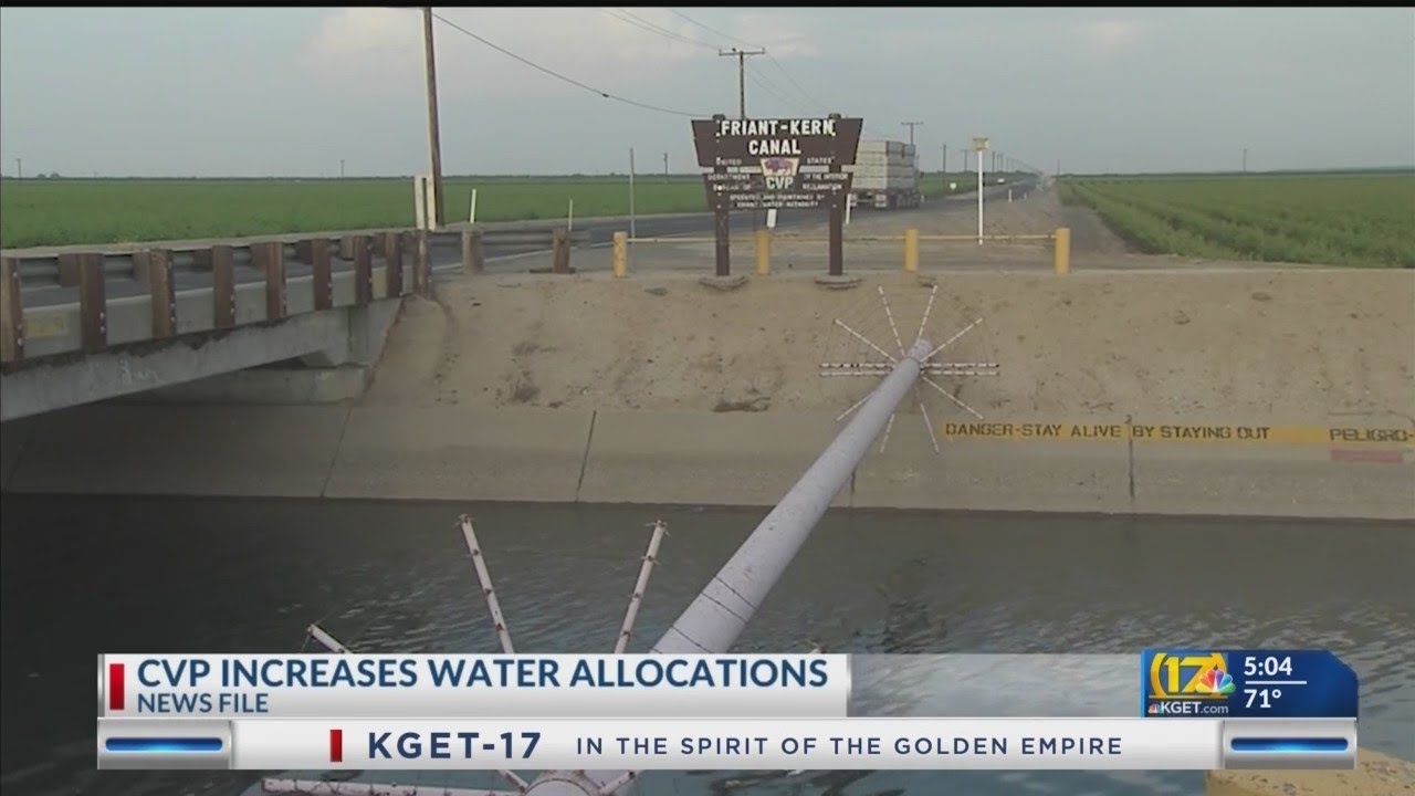 CVP increases water allocations - YouTube