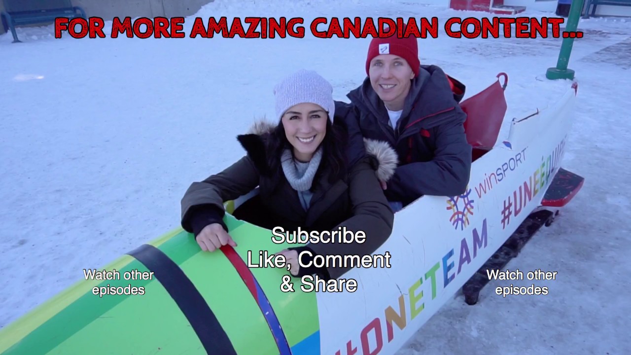 Experiencing an Olympic Bobsleigh in Calgary at WinSport (Olympic Park ...