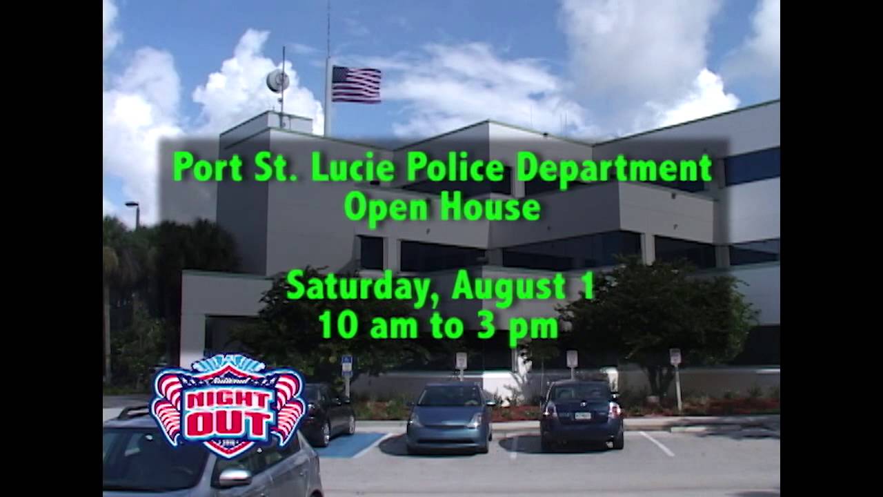 PSL Police Department Open House - YouTube
