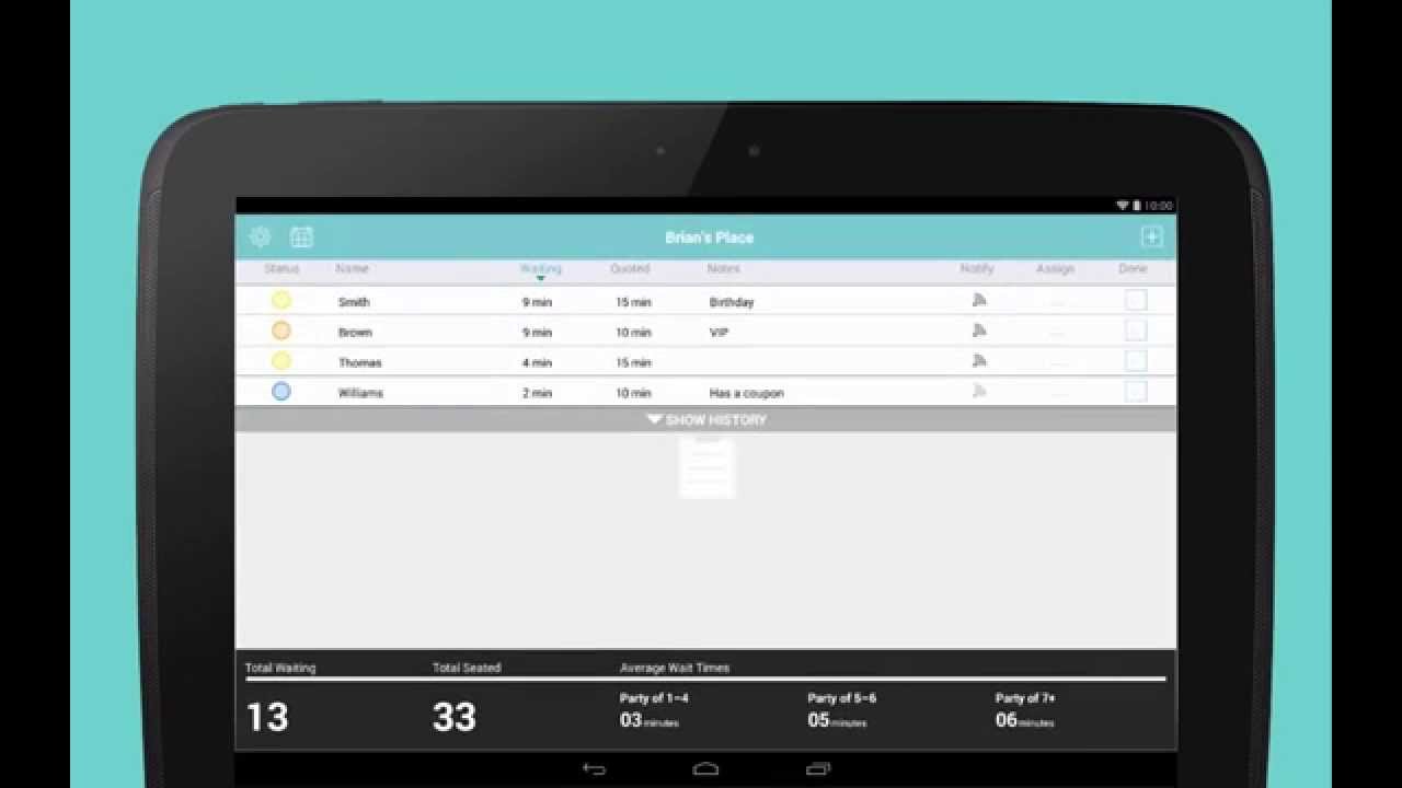 Waitlist Me - The best Android app for waitlists and reservations - YouTube