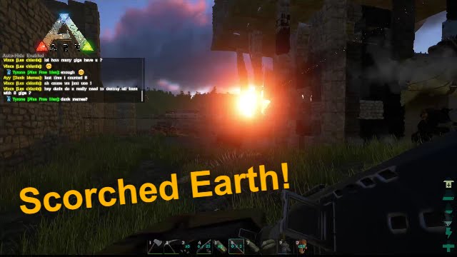 ARK Raid - Scorched Earth! - YouTube