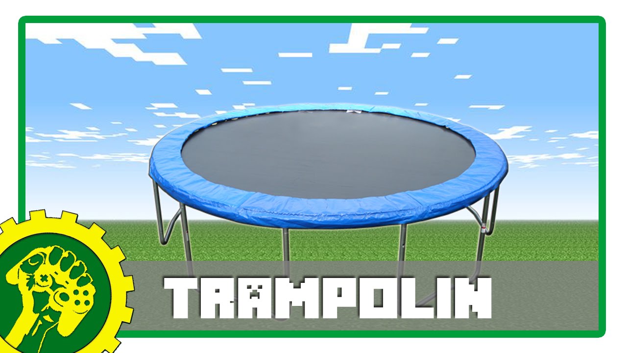 Minecraft Tutorial - Membuat Trampolin - YouTube