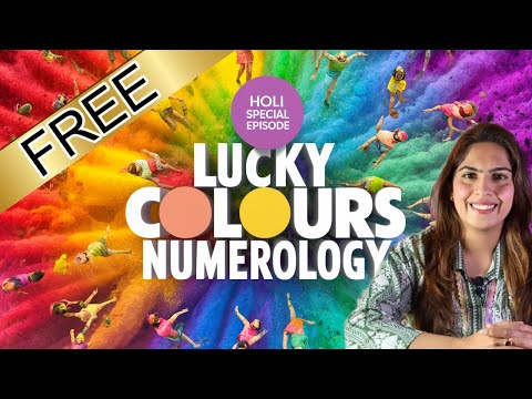 Lucky Colours Numerology| According to Date of Birth | Mulank Bhagyank ...