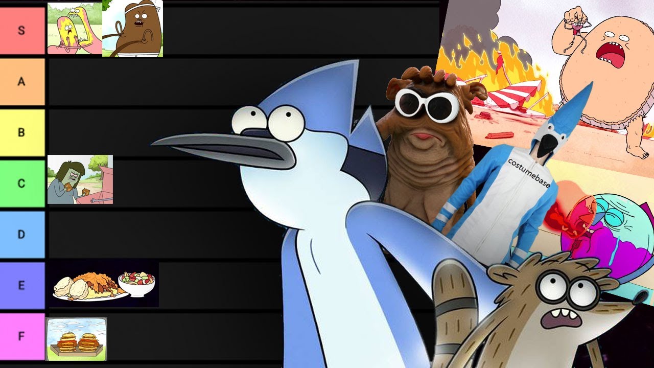 Ranking EVERY REGULAR SHOW FOOD ft. @EliTried - YouTube