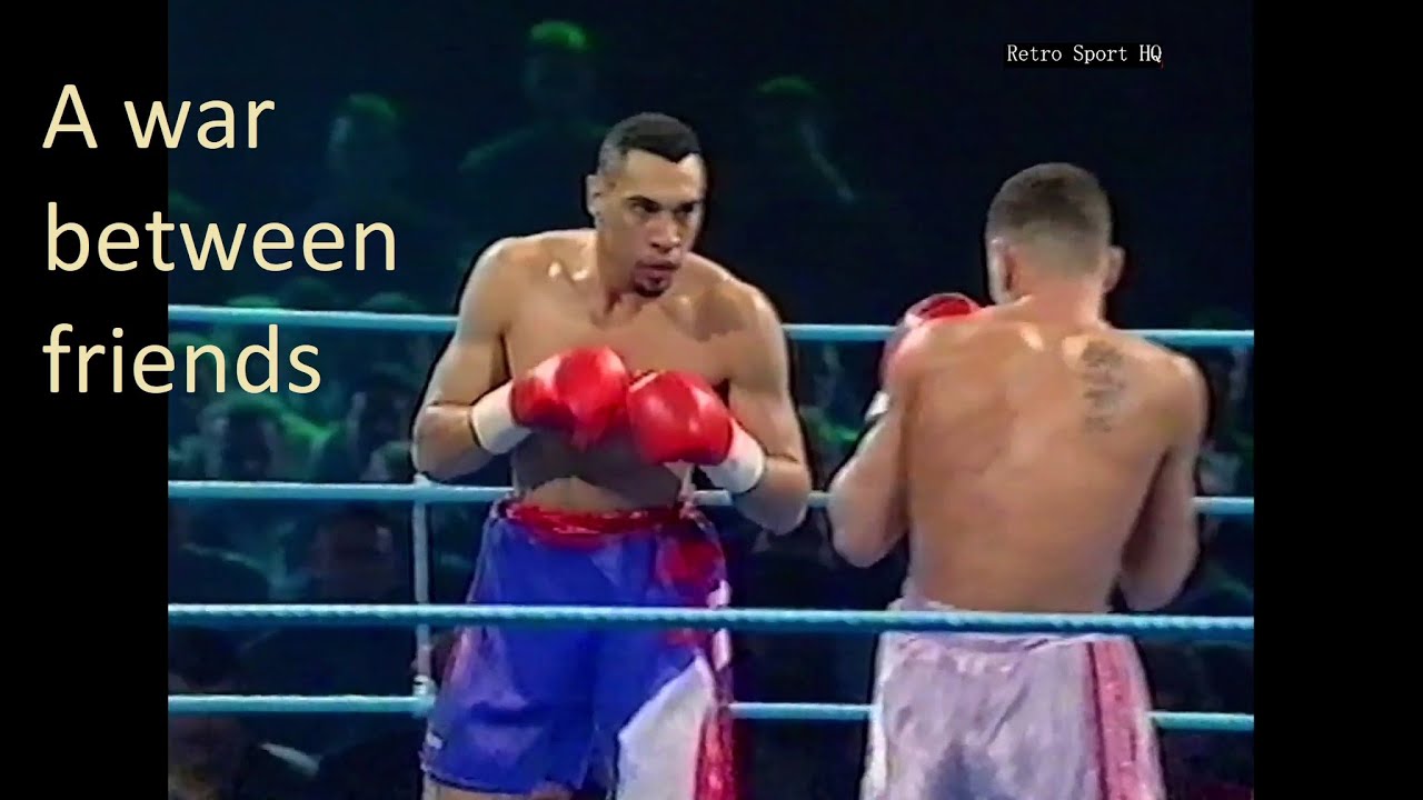 A war between friends Neville Brown v Andy Flute Boxing 1994 - YouTube